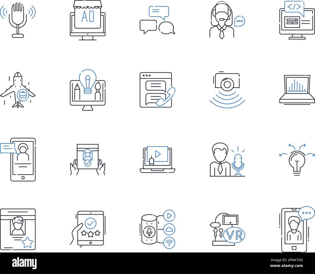 Expert systems line icons collection. Intelligence, Automation ... Expert systems line icons collection. Intelligence, Automation ...