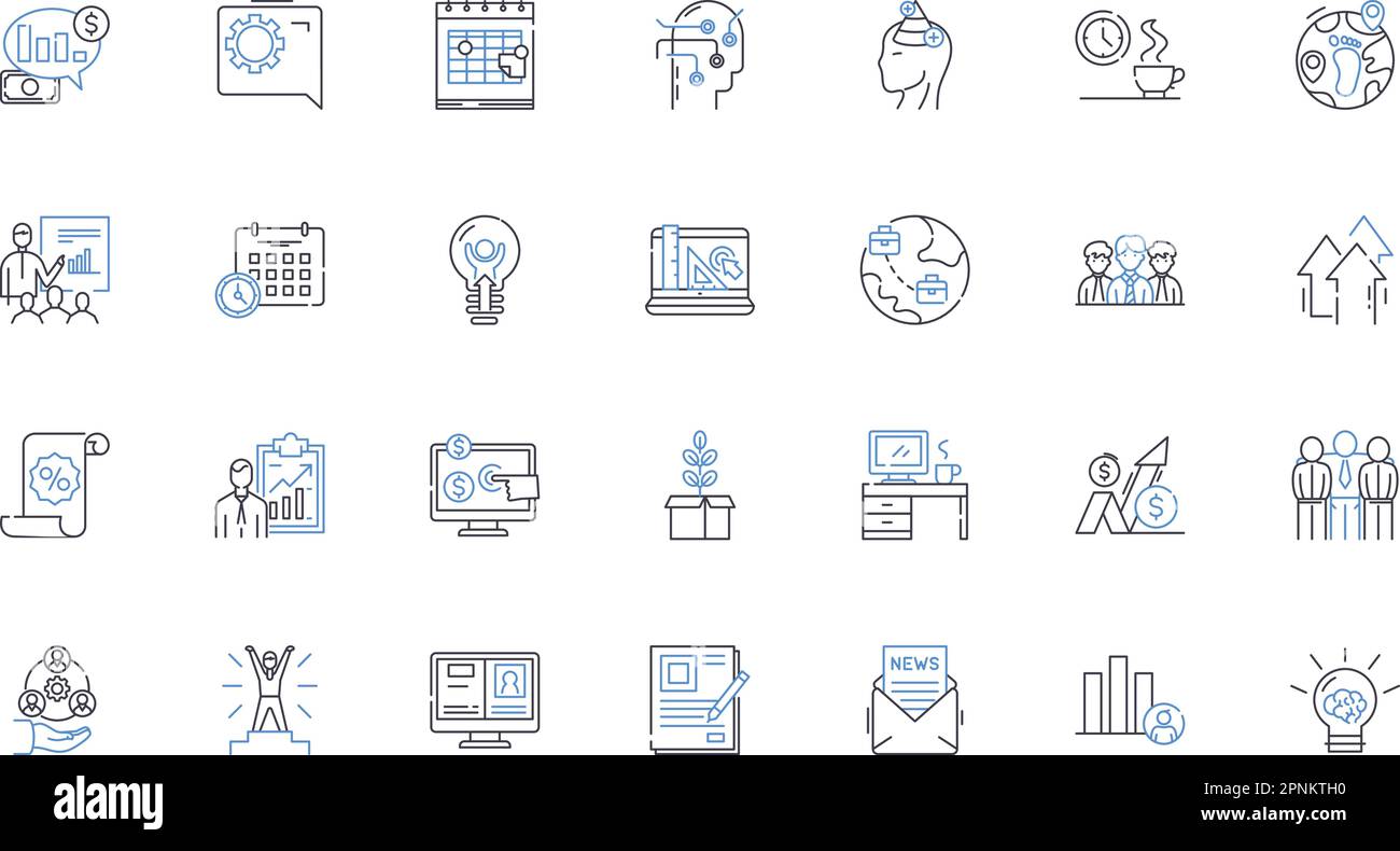 Judgement line icons collection. Verdict, Sentence, Ruling, Decision ...