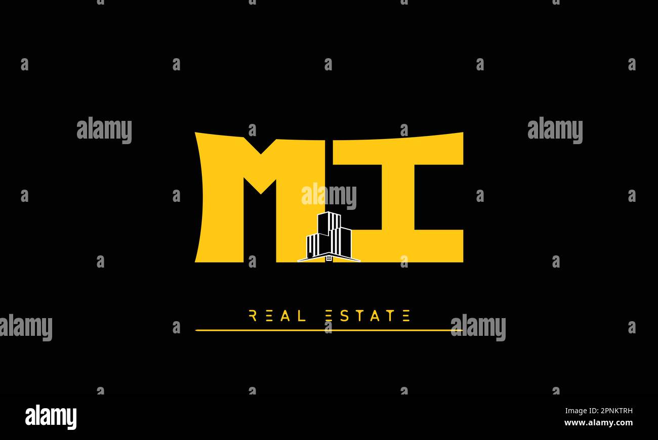 Mi real estate letter hi-res stock photography and images - Alamy