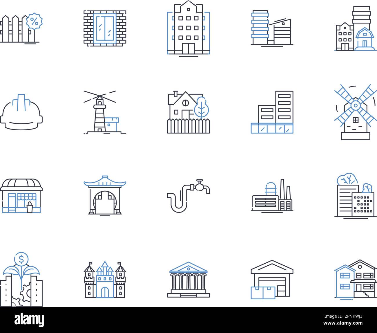 Saw blade line icons collection. Sharp, Circular, Precision, Carbide ...