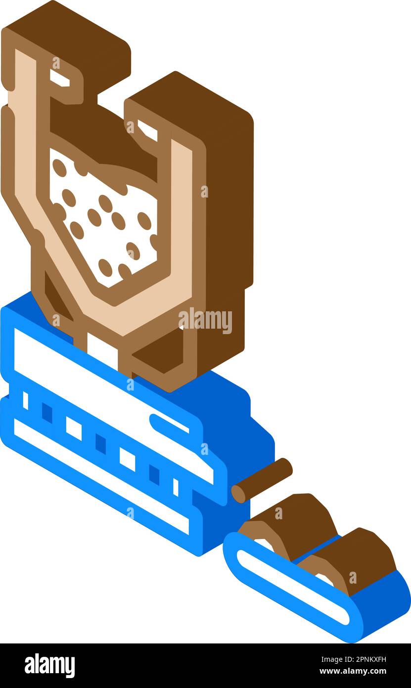 Old blast furnace Stock Vector Images - Alamy