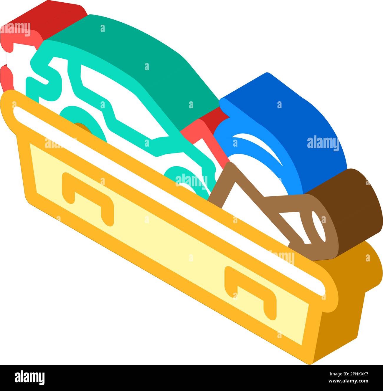 Scrap galvanized steel Stock Vector Images - Alamy