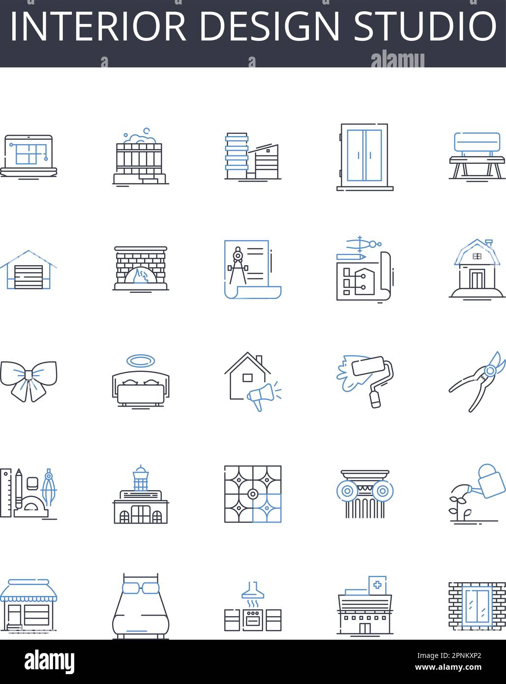 Home decor planning Stock Vector Images - Alamy