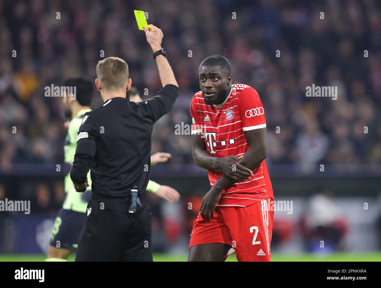 Munich, Deutschland. 19th Apr, 2023. firo: 04/19/2023, football, soccer ...