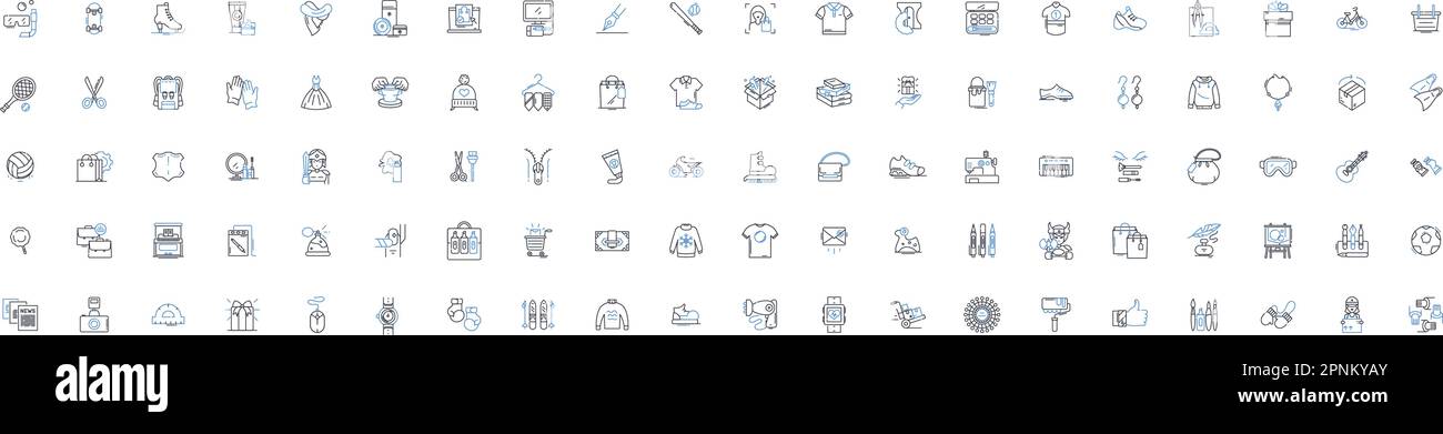 Creation line icons collection. Birth, Beginning, Genesis, Inception ...
