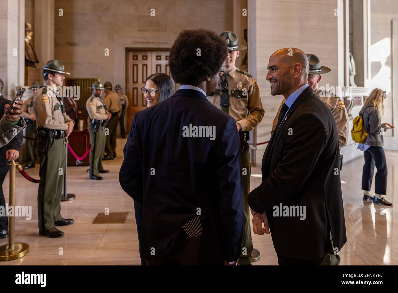 NASHVILLE, TENNESSEE - APRIL 17: U.S. Rep ?Justin Jones? (?D-Nashville ...