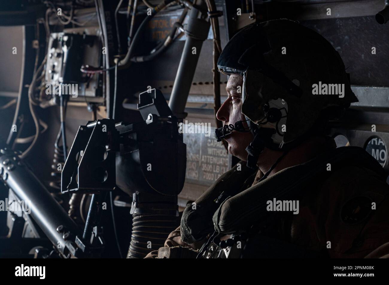 U.S. Marine Corps Gunnery Sgt. CJ Bishop, Marine Medium Tiltrotor ...
