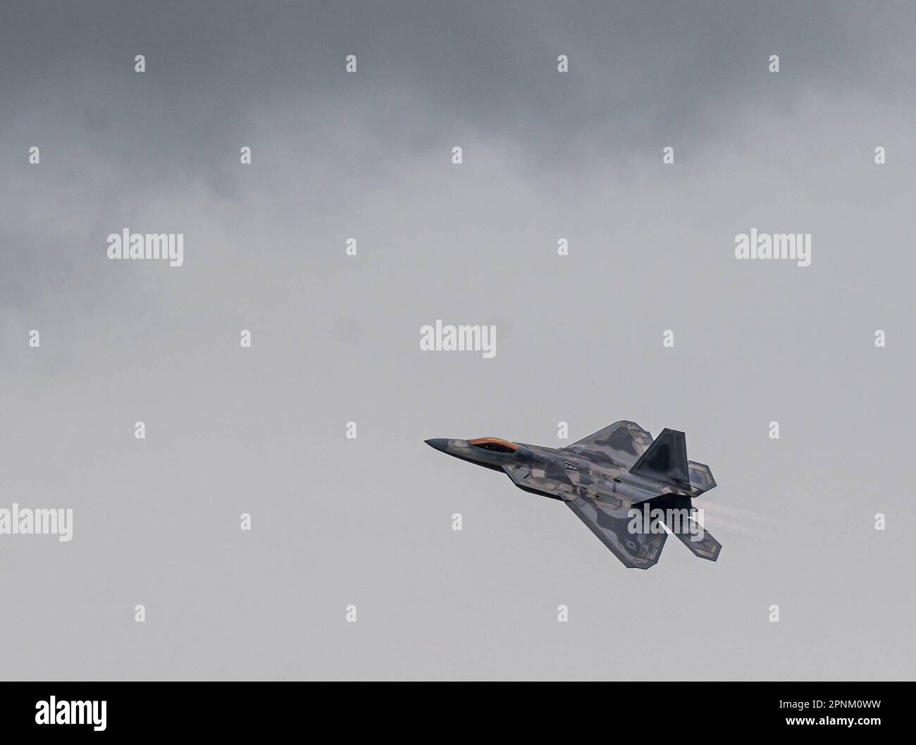 U.S. Air Force Capt. Samuel “RaZZ” Larson, F-22 Raptor Demonstration ...