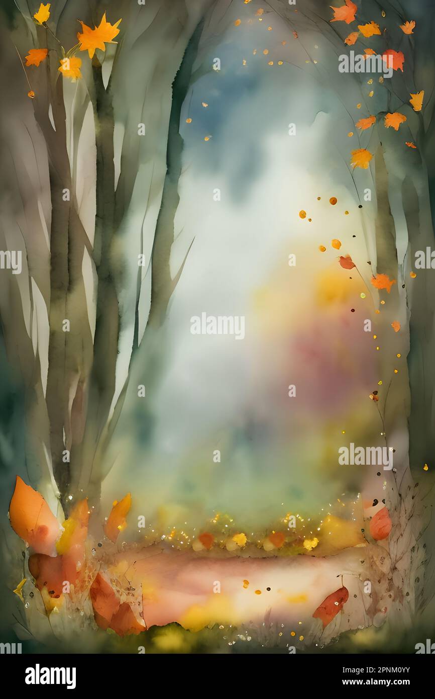 Watercolor fantasy hi-res stock photography and images - Alamy