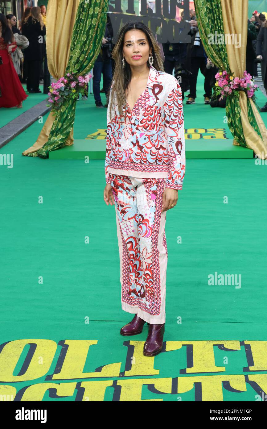 Poppy Begum, Polite Society - Special Screening, Curzon Mayfair, London ...