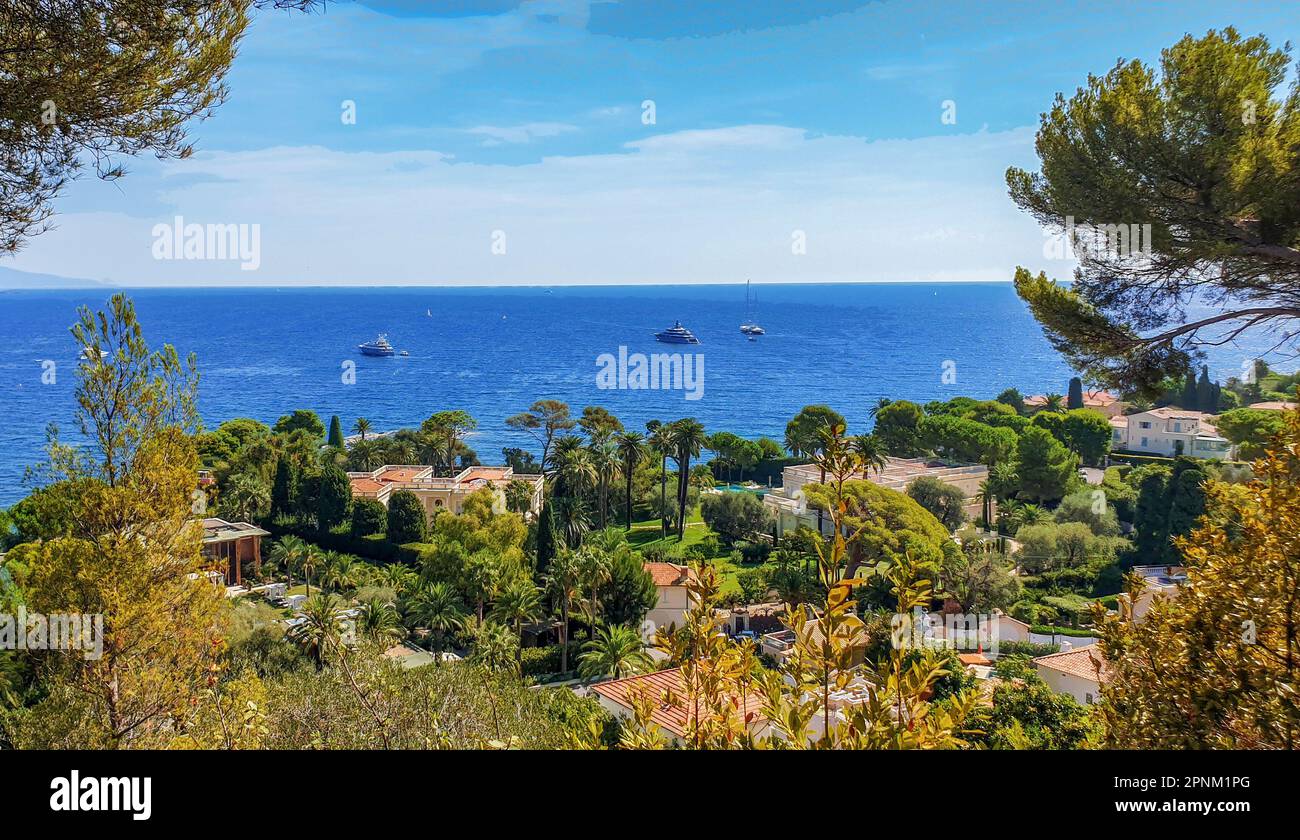 Fantastic View from Villa Ephrussi de Rothschild in Saint-Jean-Cap ...