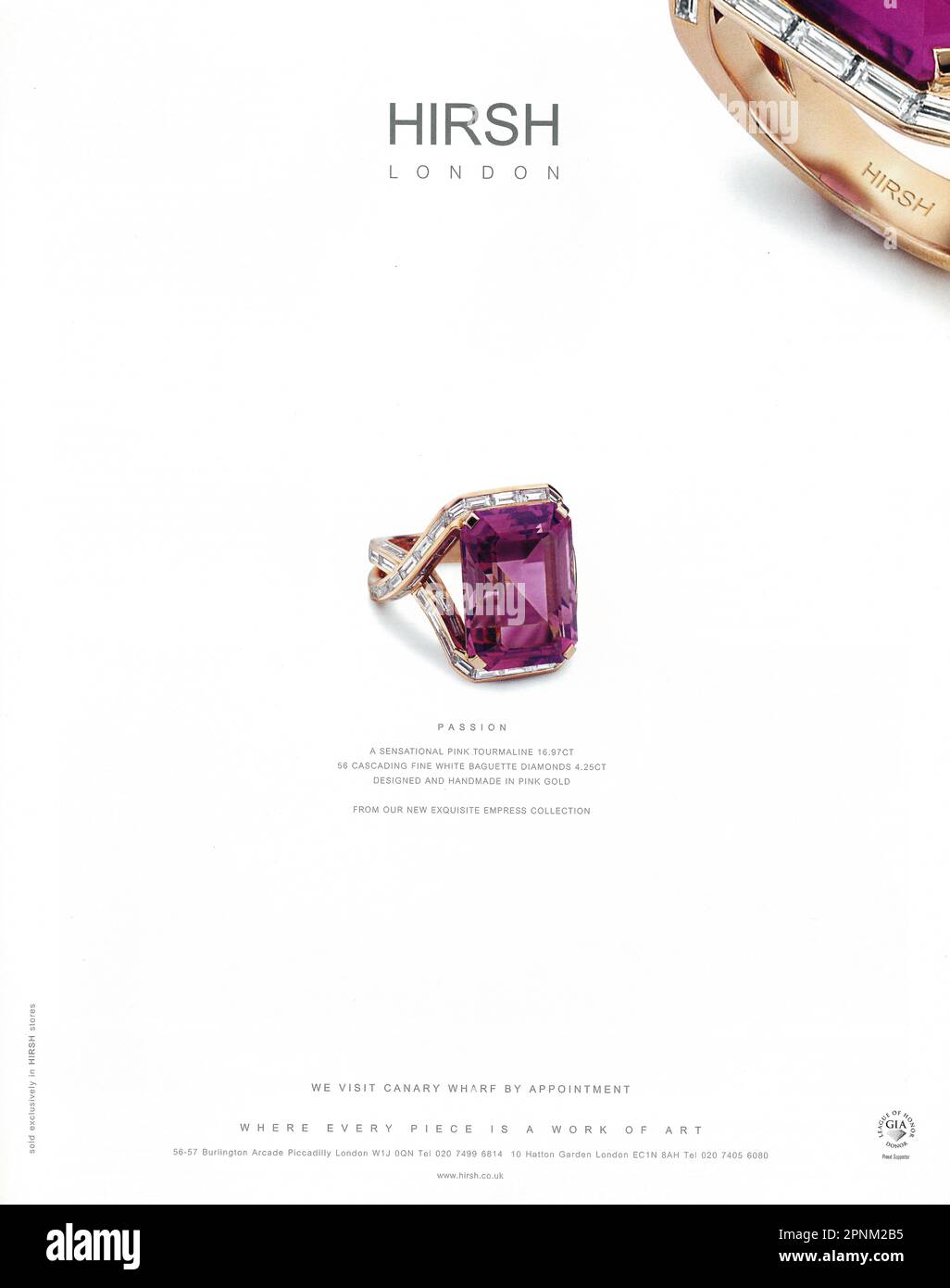 Hirsh ads hi-res stock photography and images - Alamy