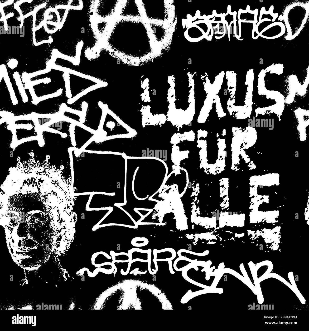 Seamless hand writing graffiti pattern, street art, painting Stock ...