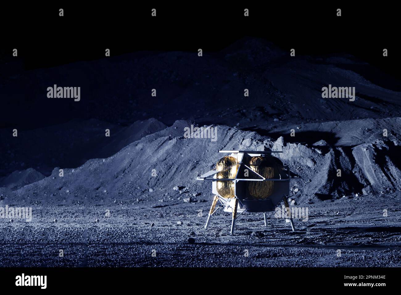 The base is on the surface of the moon. Elements of this image ...
