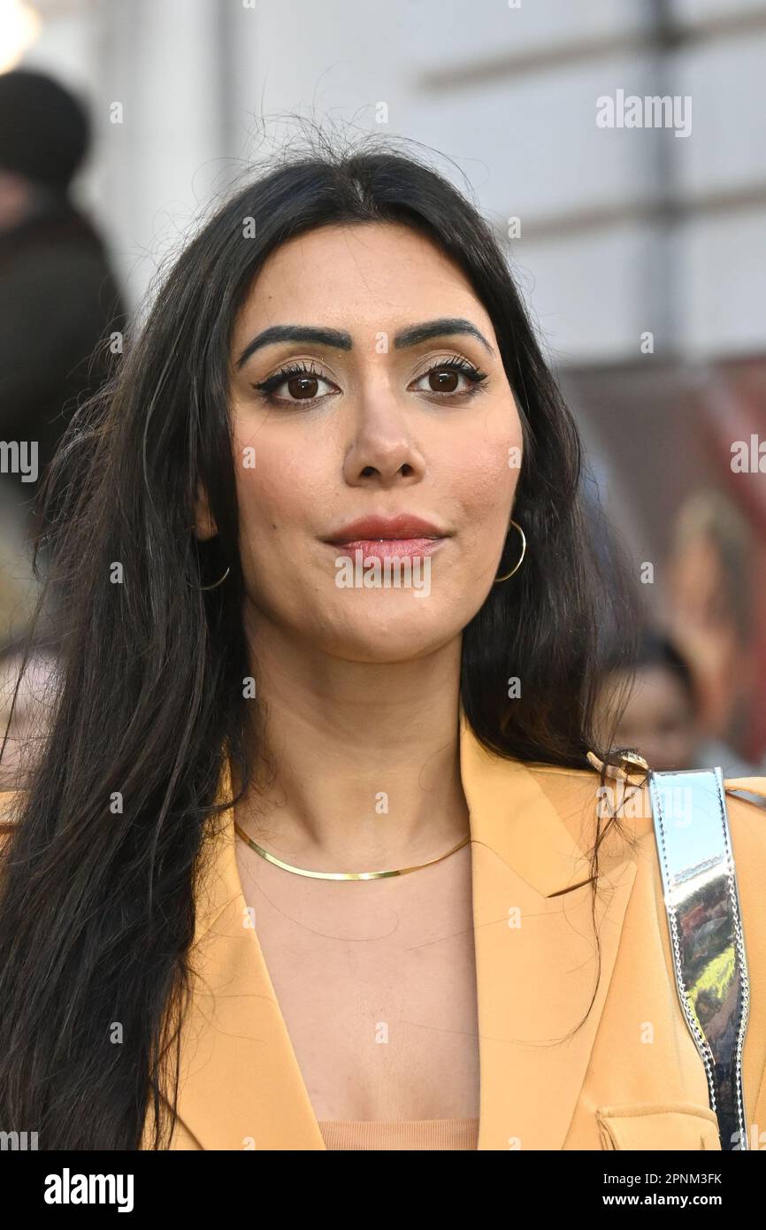 London, UK. 19th Apr, 2023. Nisha Aaliya at special screening of Polite ...