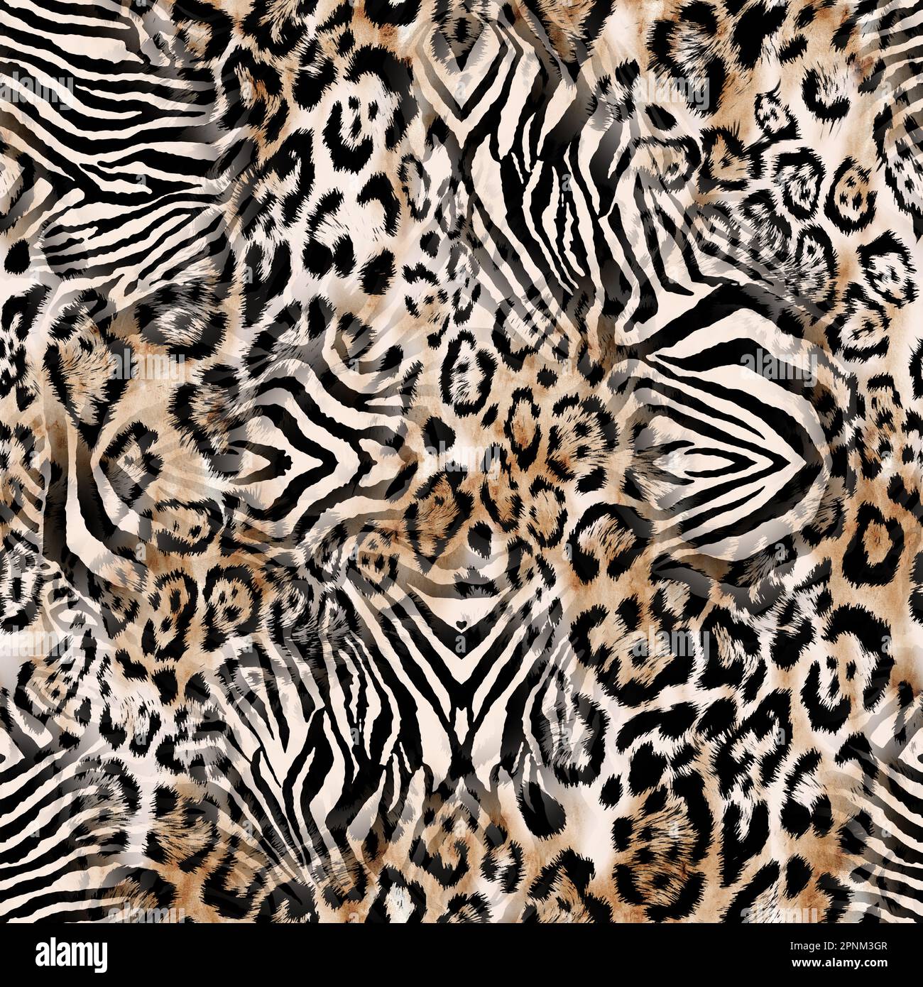 Seamless leopard pattern, leopard texture, animal print Stock Photo - Alamy