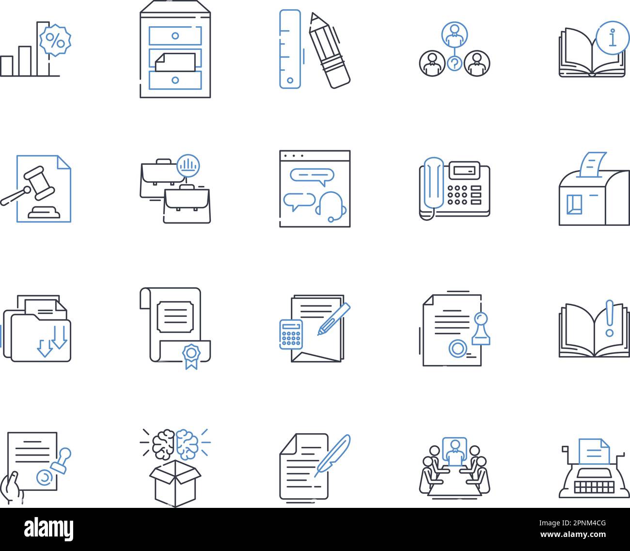 Improvement line icons collection. Progress, Growth, Advancement ...