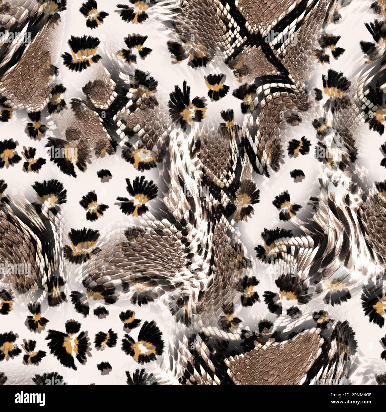 Seamless snake skin, snake, python texture, animal skin Stock Photo - Alamy