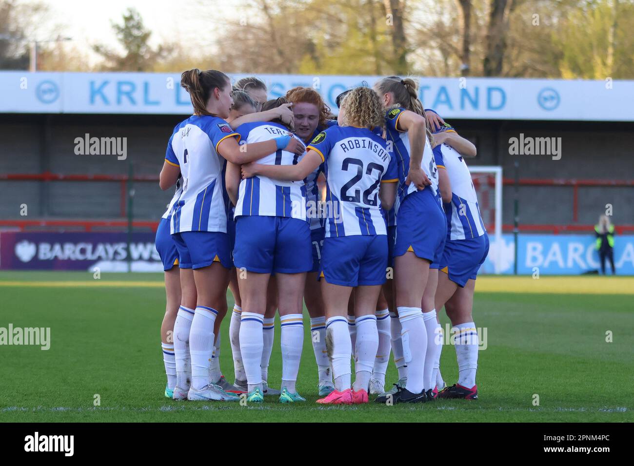 Broadfield Stadium, Crawley, UK. 19th Apr, 2023. Jorja Fox (29 ...