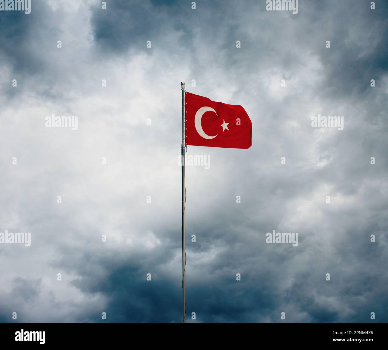 Turkish Flag, Turks, Republic of Türkiye Stock Photo - Alamy