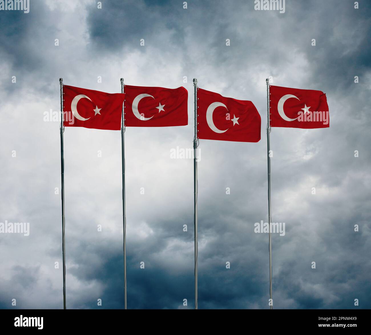 Turkish Flag, Turks, Republic of Türkiye Stock Photo - Alamy