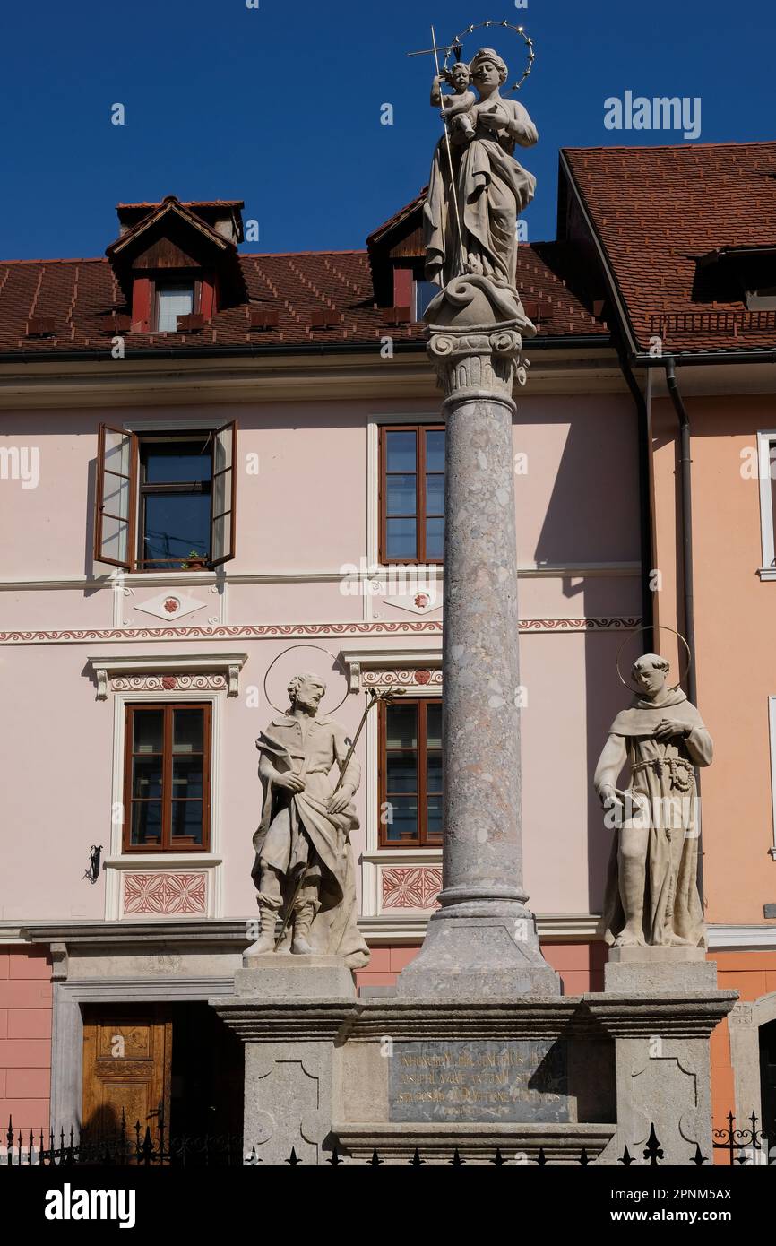 Skofja Loka is a beautiful medieval town in Slovenia it preserves a ...