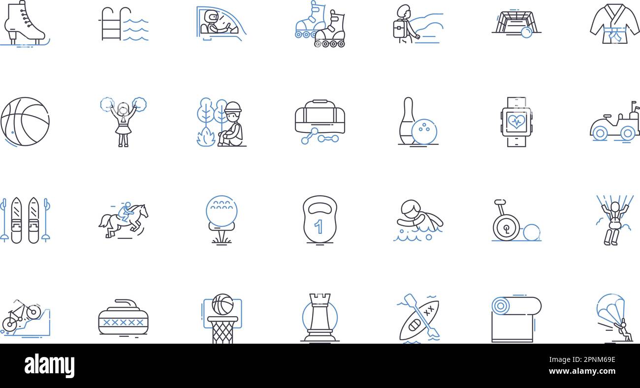 Equipment line icons collection. Machinery, Tools, Apparatus, Devices ...