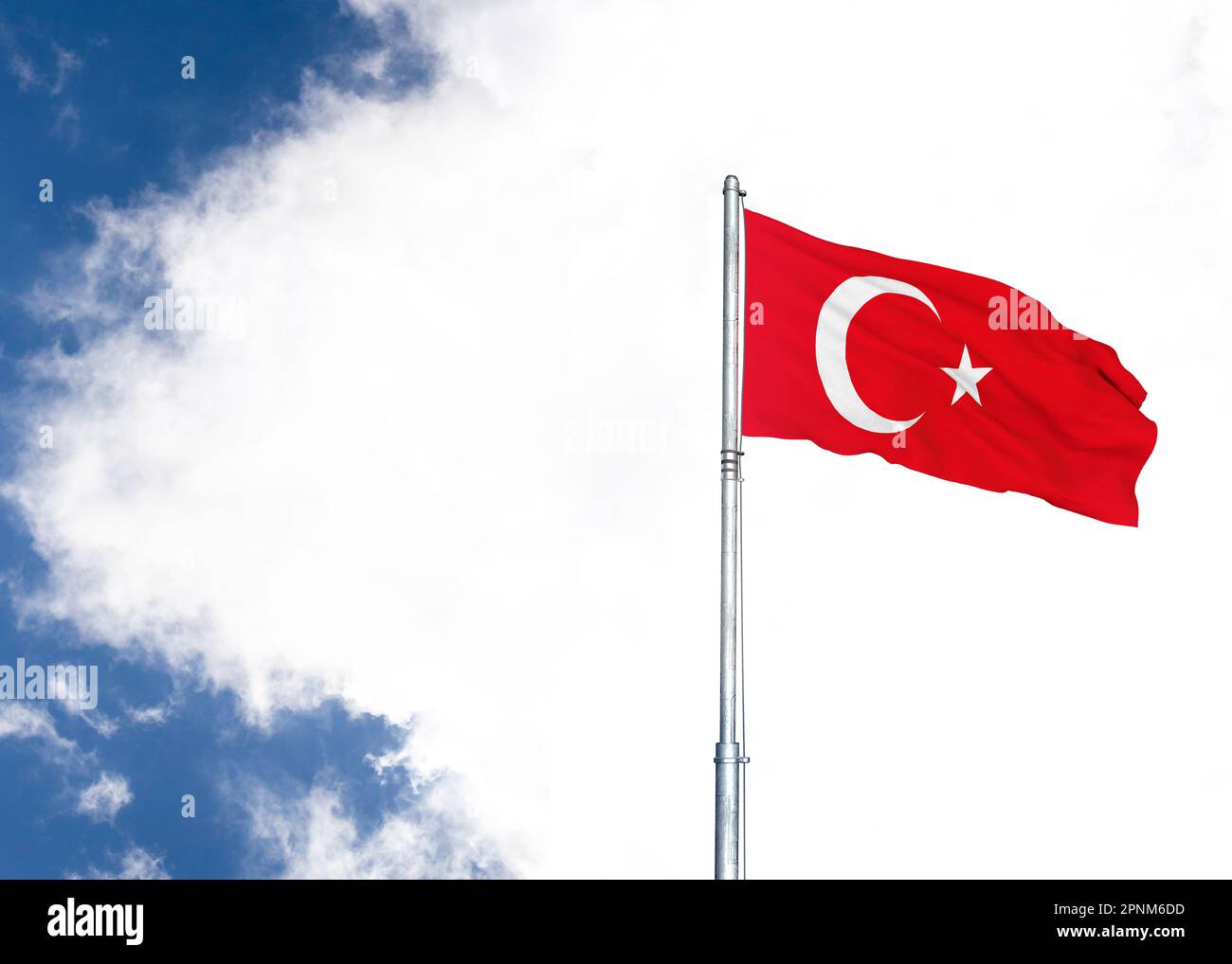 Turkish Flag, Turks, Republic of Türkiye Stock Photo - Alamy