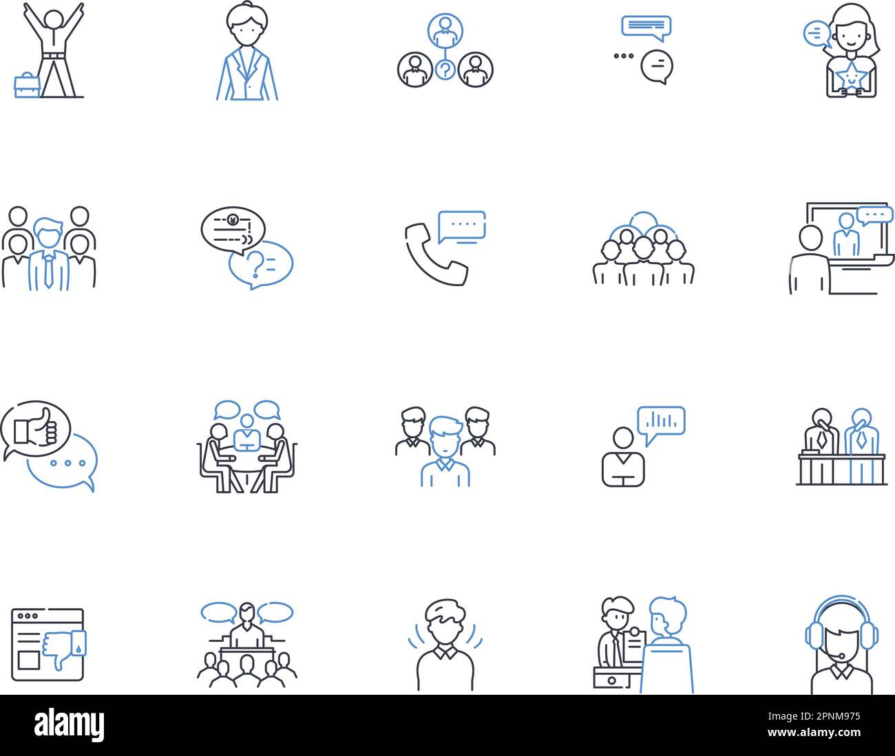Adepts line icons collection. Mastery, Knowledge, Skill, Expertise ...