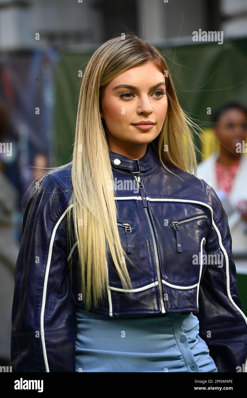 Ellie Spence Arrives at the Special Screening of Polite Society, Curzon ...