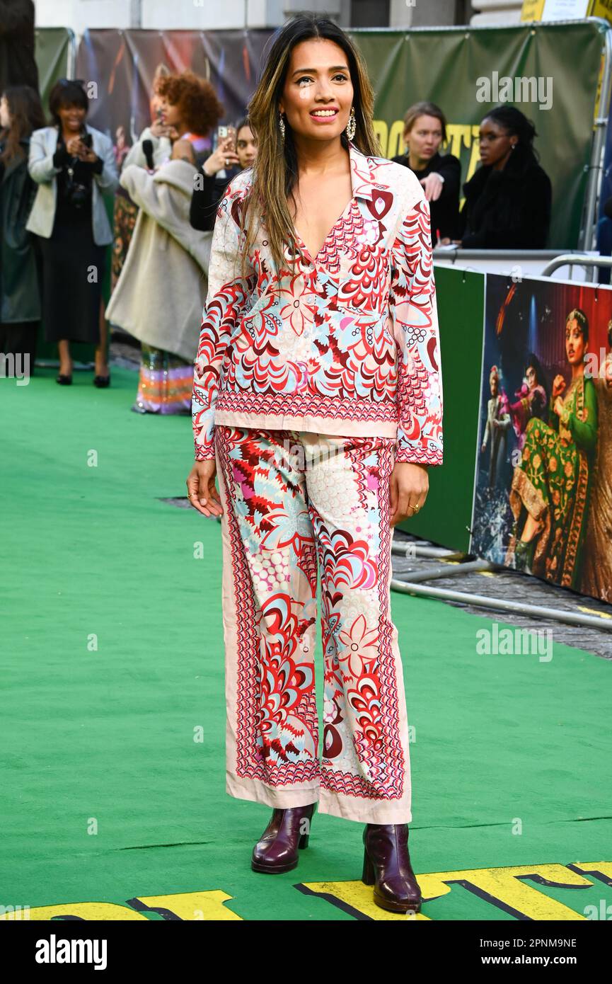Poppy Begum Arrives at the Special Screening of Polite Society, Curzon ...
