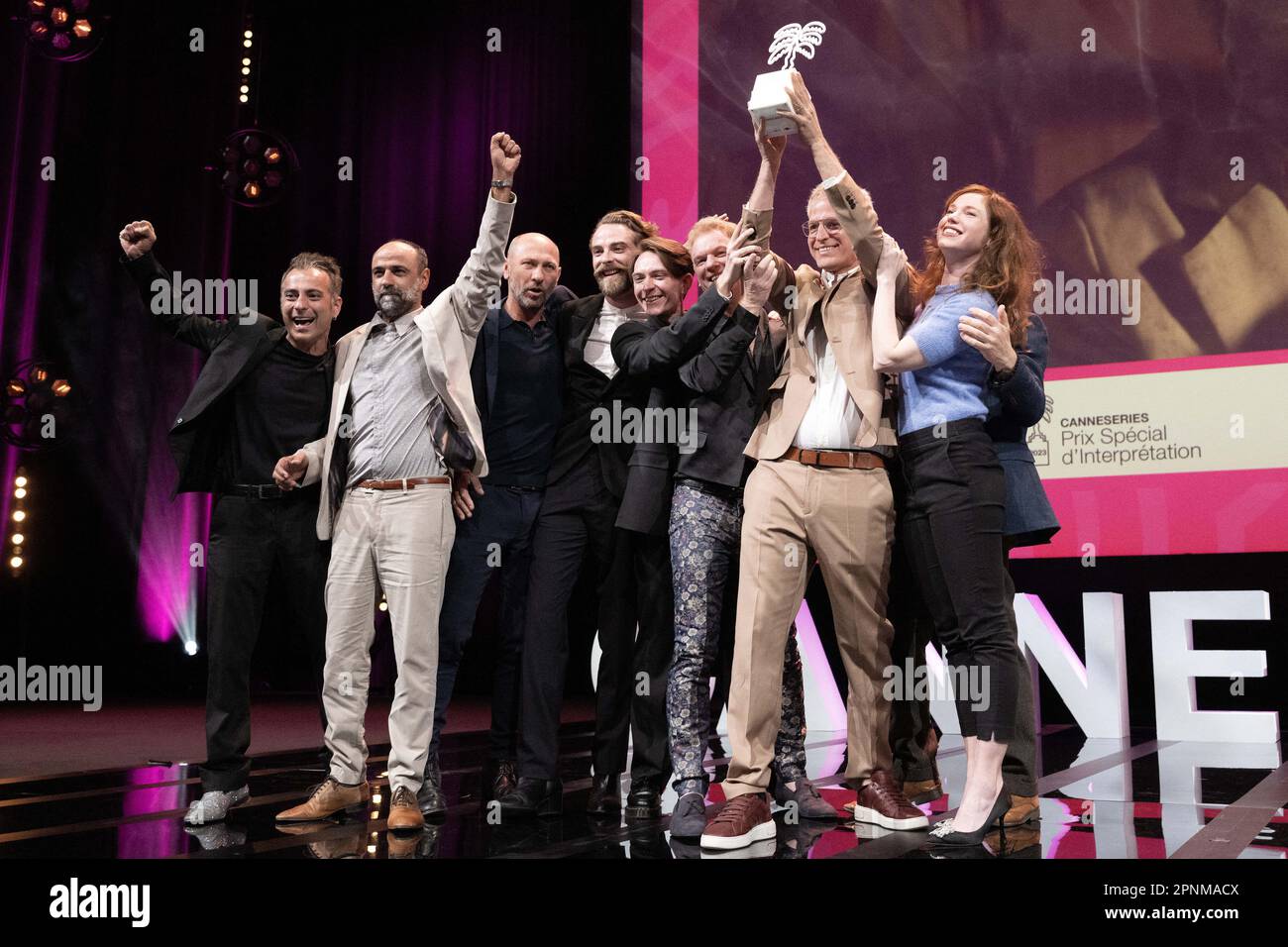 Uri Gov, Tomer Shani, Reshef Levi and guests pose with the Special ...