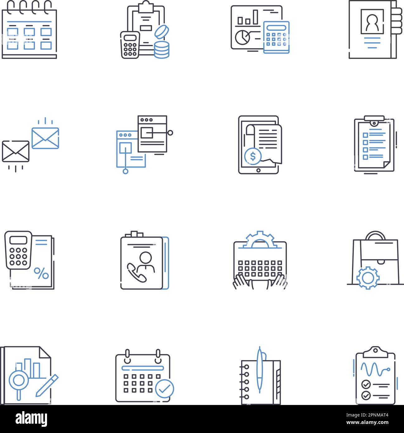 Chronology line icons collection. Timeline, Sequence, Order, History ...