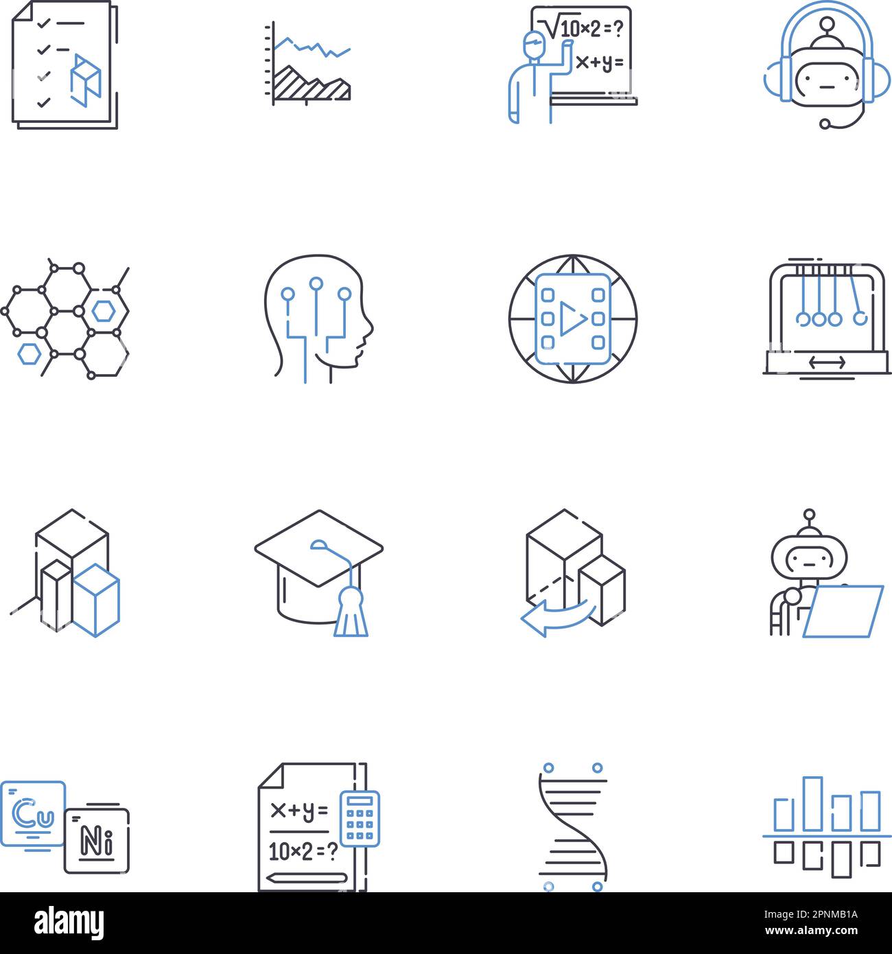 Psychology line icons collection. Behavior, Perception, Cognition ... Psychology line icons collection. Behavior, Perception, Cognition ...