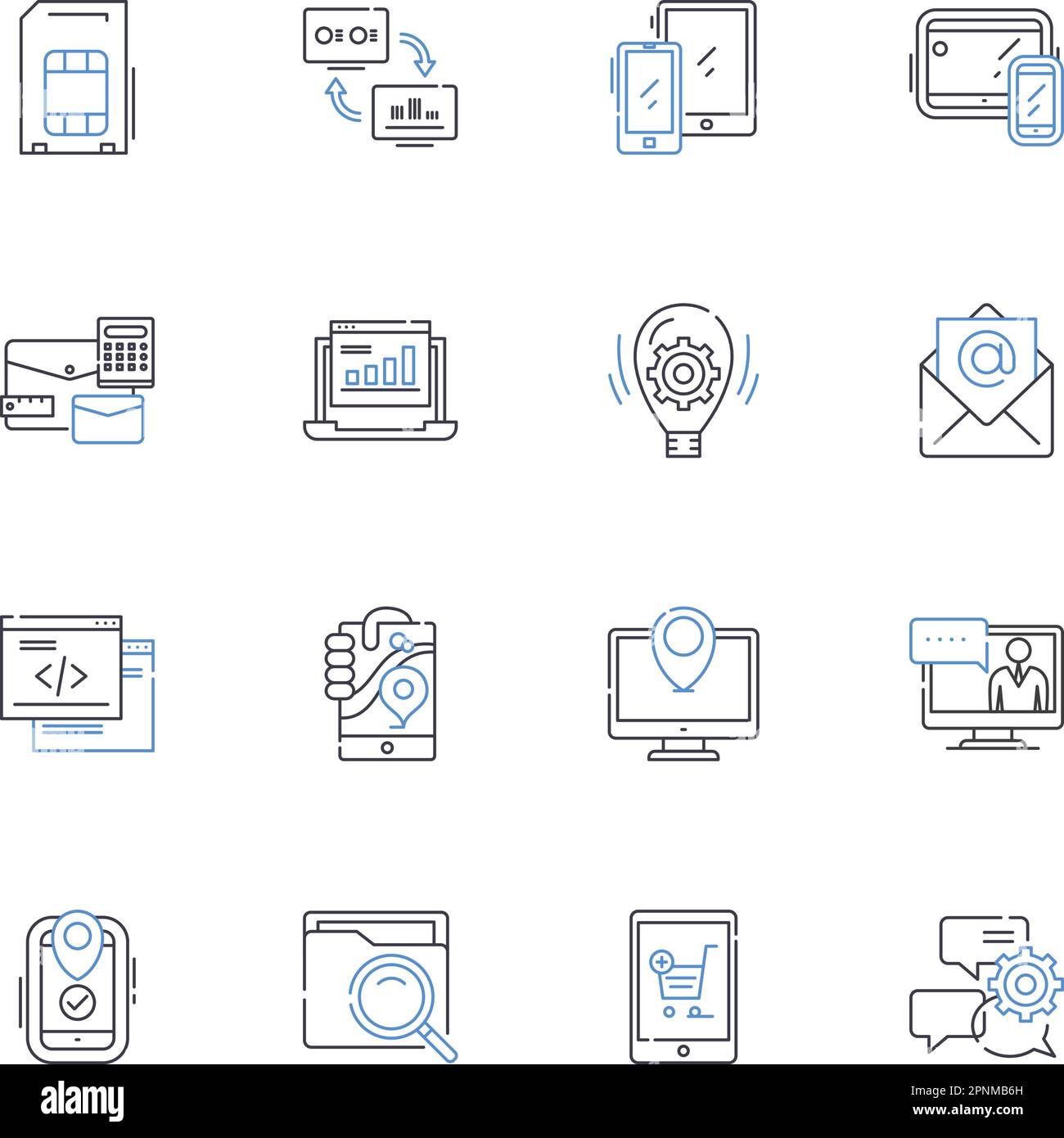 Product service line icons collection. Innovation, Efficiency, Quality ... Product service line icons collection. Innovation, Efficiency, Quality ...