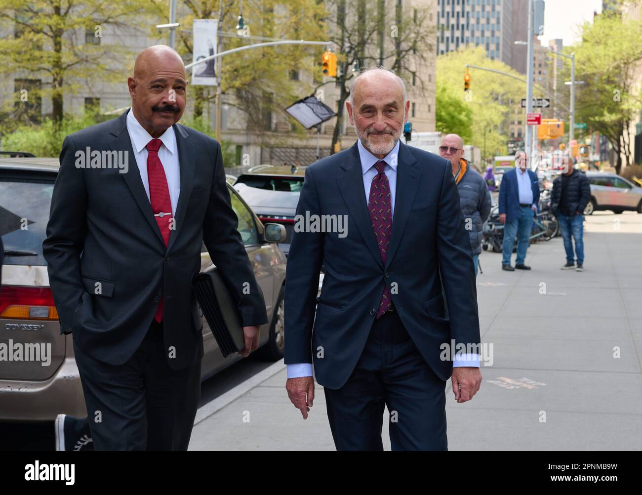 New York, New York, USA. 19th Apr, 2023. Former prosecutor, Mark F ...