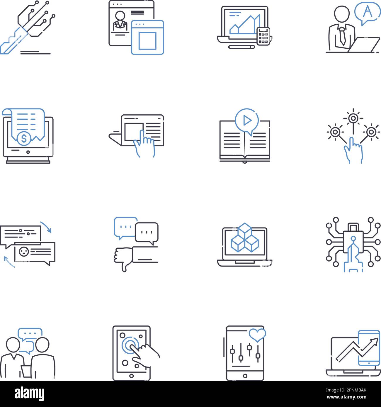 Enriching line icons collection. Nourishing, Enlightening, Empowering ...