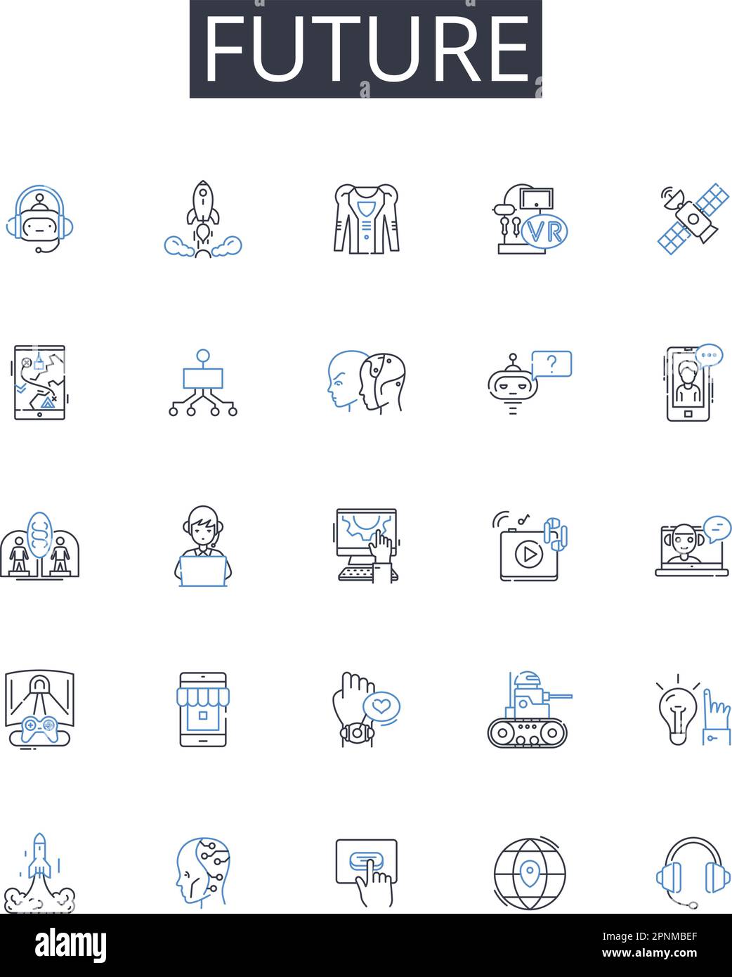 The forthcoming era Stock Vector Images - Alamy