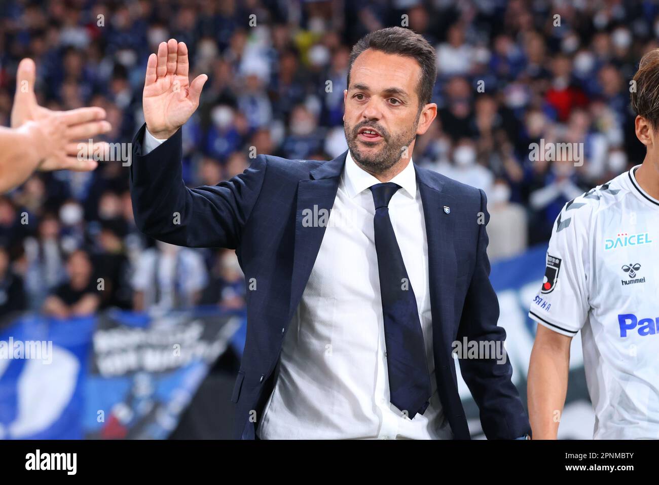 Tokyo, Japan. 19th Apr, 2023. Daniel Poyatos (Gamba) Football/Soccer ...