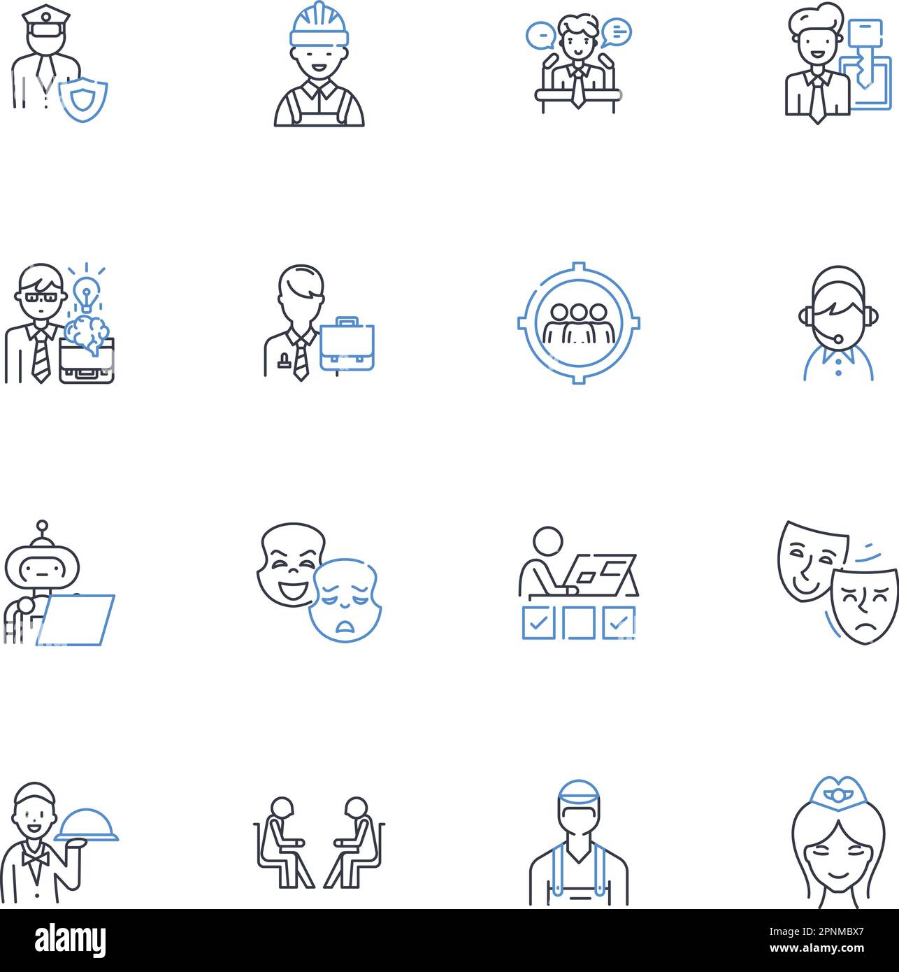 Shadows line icons collection. Dark, Mysterious, Eerie, Elusive ...