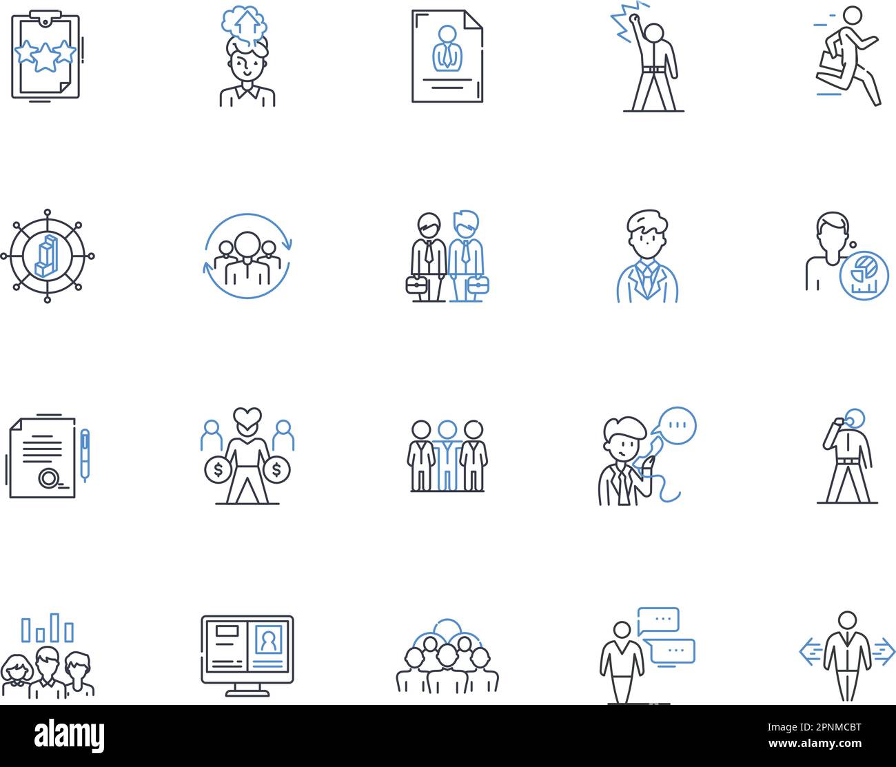 Industry Line Icons Collection Manufacturing Production Industrialization Automation