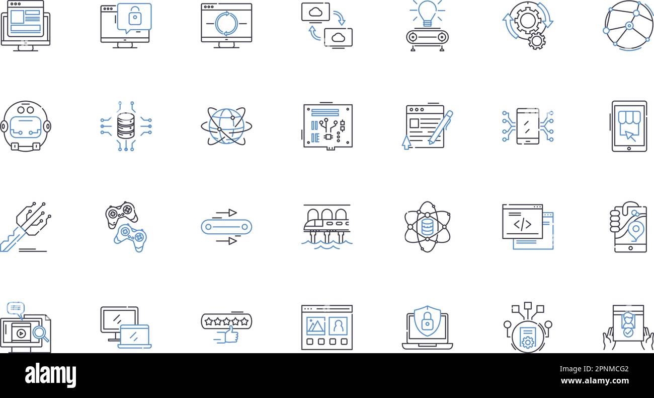 Apparatus line icons collection. Device, Machine, Equipment, Instrument ... Apparatus line icons collection. Device, Machine, Equipment, Instrument ...