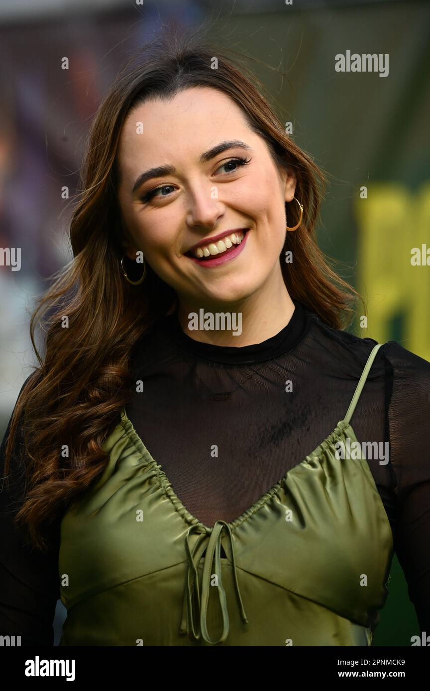 Alice Johnson-Roach Arrives at the Special Screening of Polite Society ...