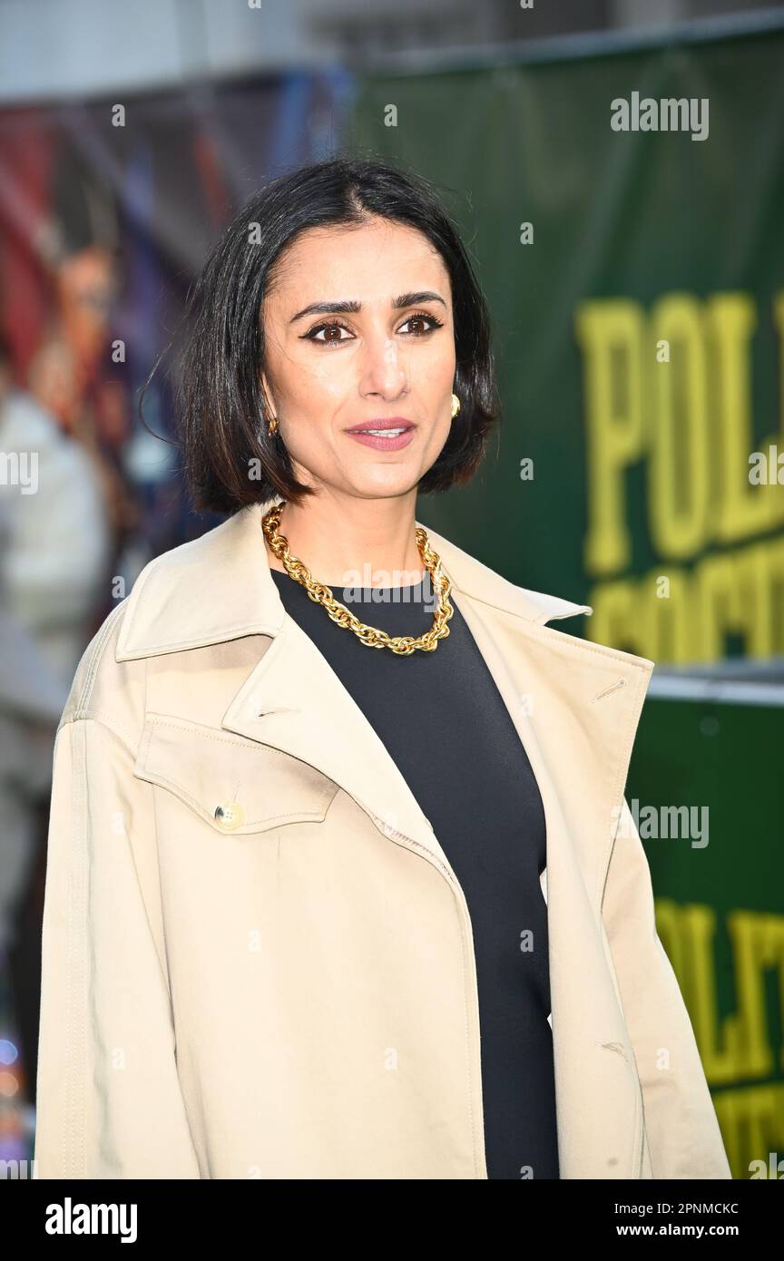 Anita Rani Arrives at the Special Screening of Polite Society, Curzon ...