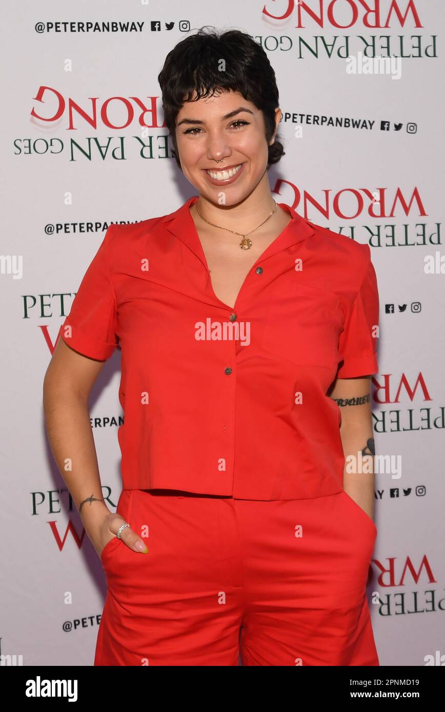 New York, USA. 19th Apr, 2023. Jessica Darrow attends "Peter Pan Goes ...