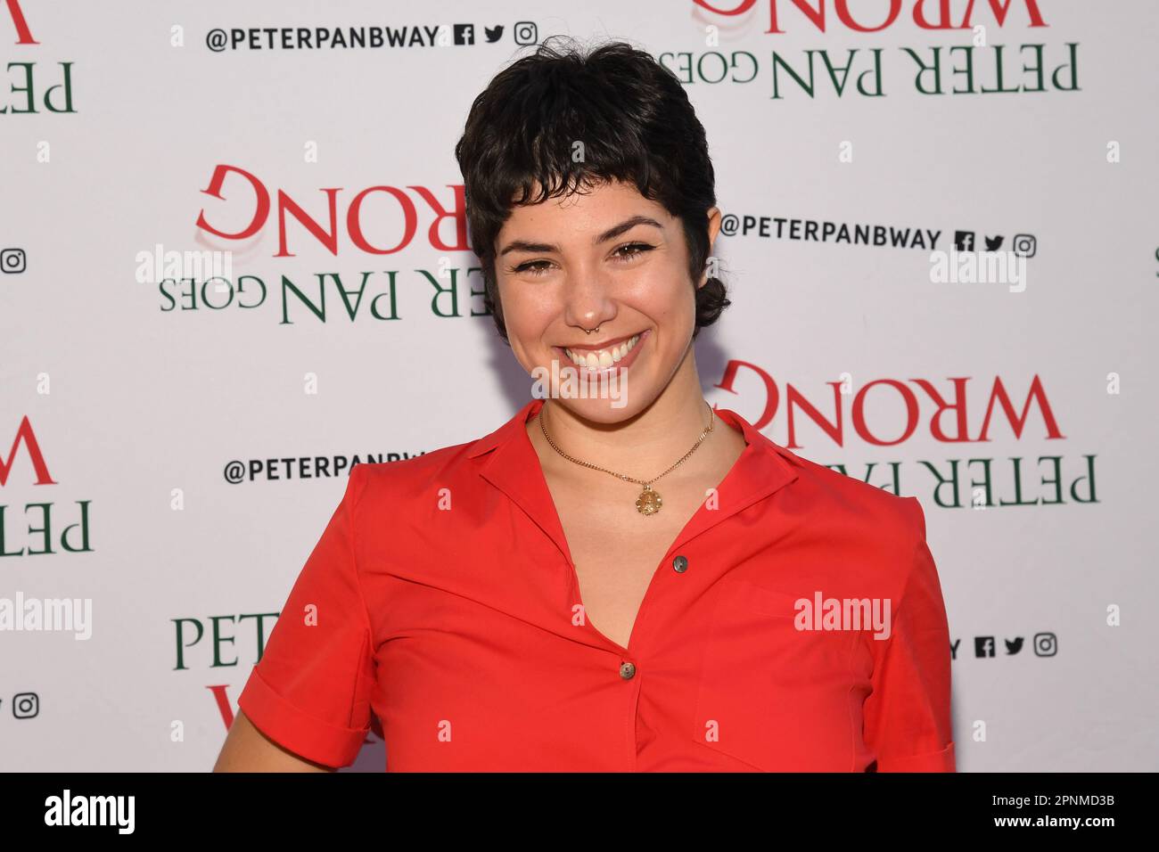 New York, USA. 19th Apr, 2023. Jessica Darrow attends "Peter Pan Goes ...