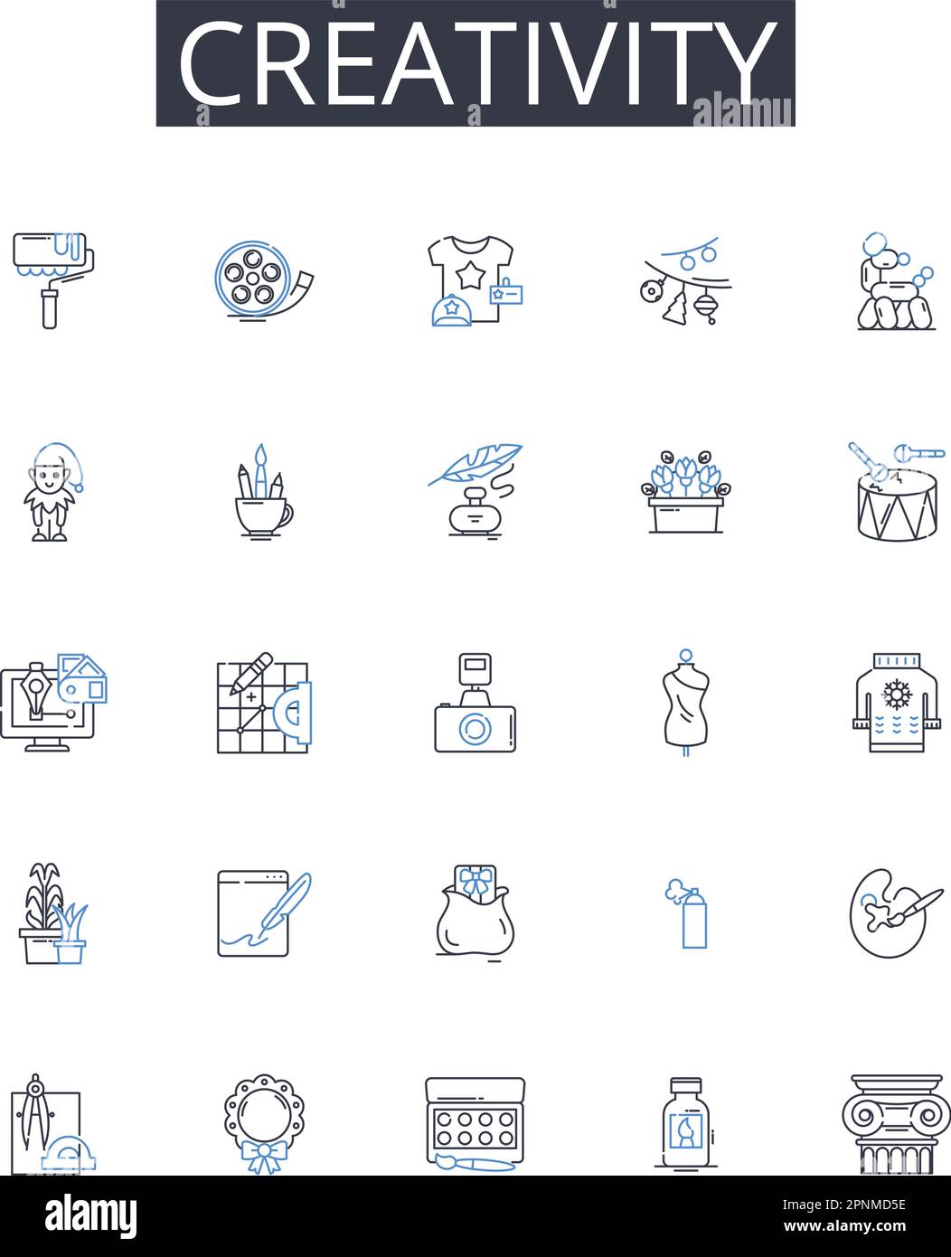 Creativity line icons collection. Logistics, Shipment, Carrier, Cargo ...