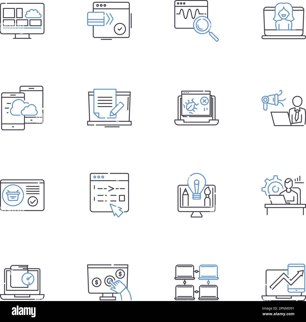 Collaborating Nerks Line Icons Collection Partnership Teamwork Alliance Unity Collaboration