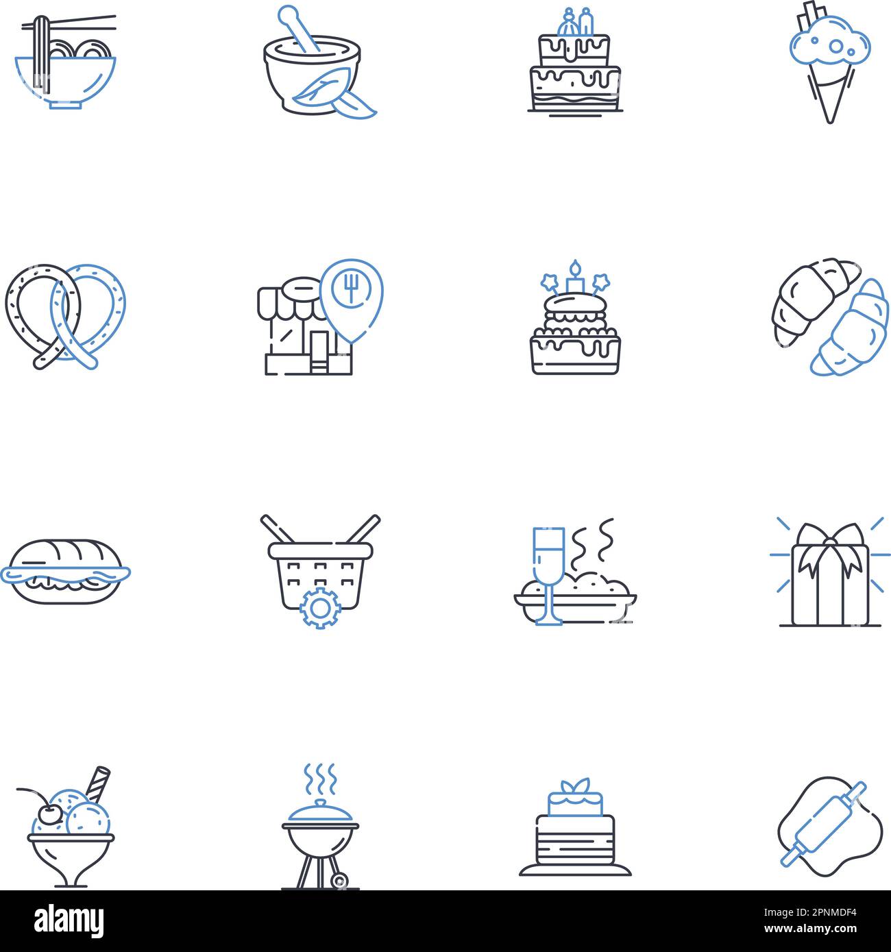 Sweet heaven line icons collection. Divine, Blissful, Delightful ...