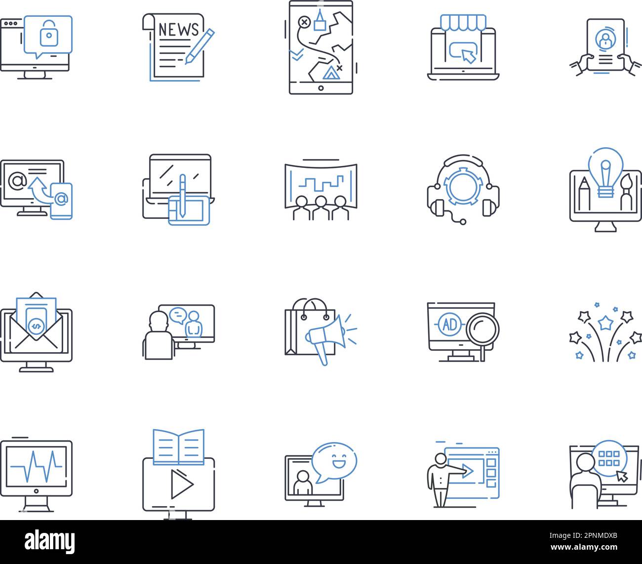 Video publisher Stock Vector Images - Alamy